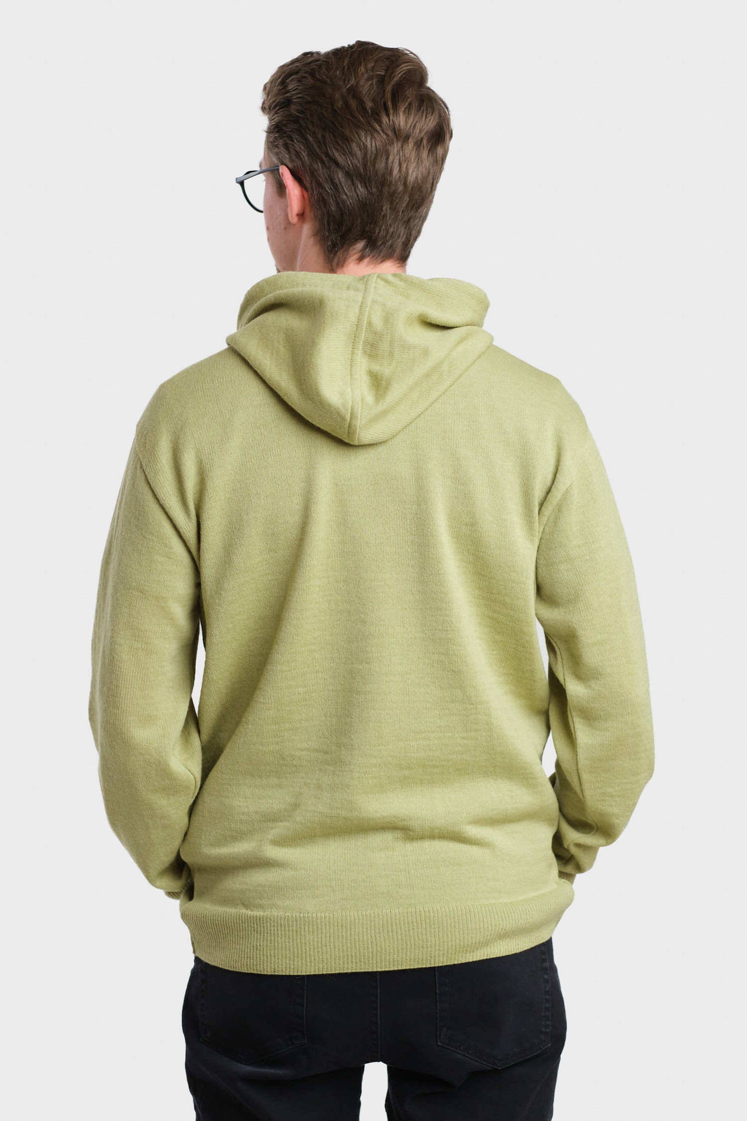 HOODIE alpaca hoodie, pear | Alpa