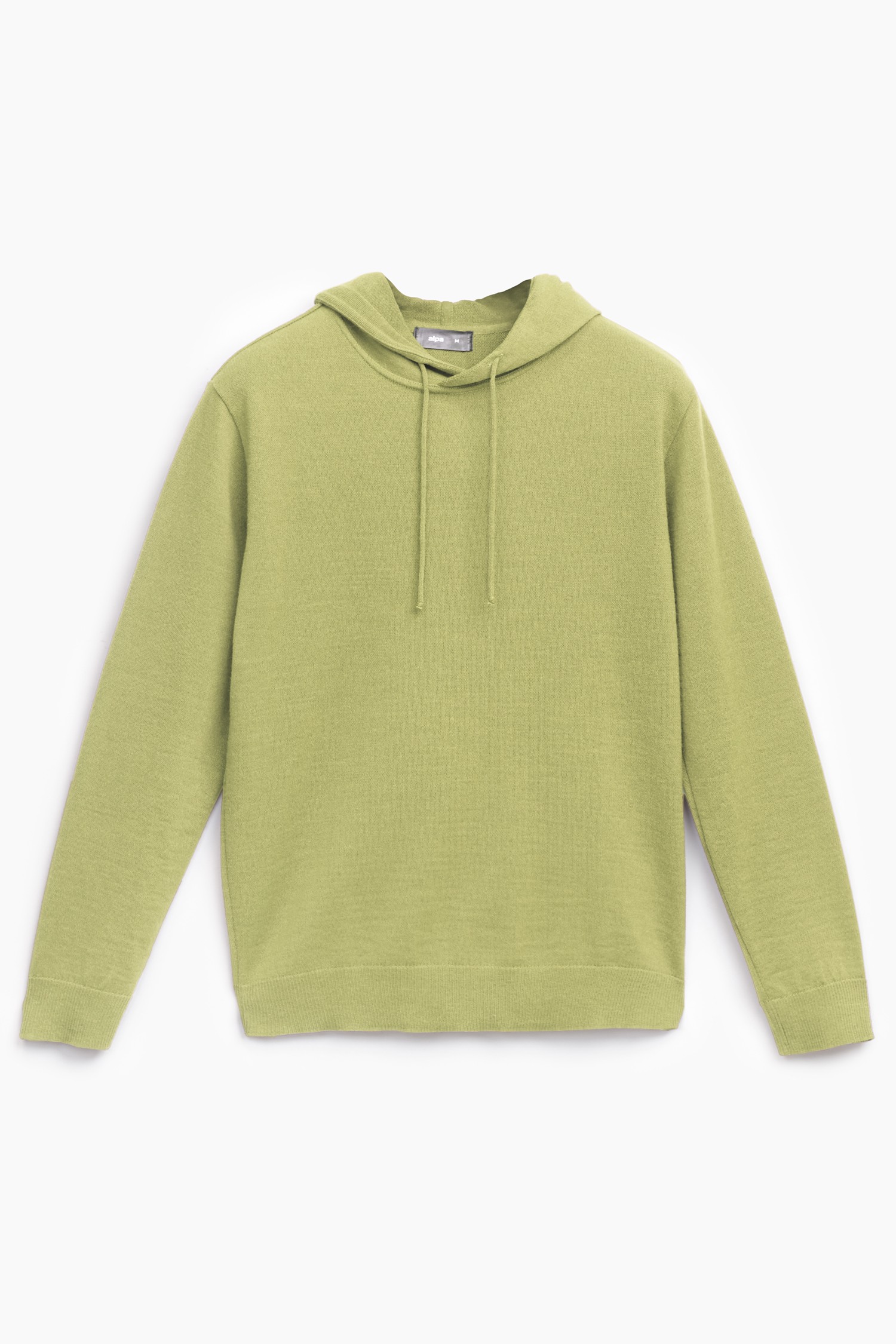 HOODIE alpaca hoodie, pear | Alpa