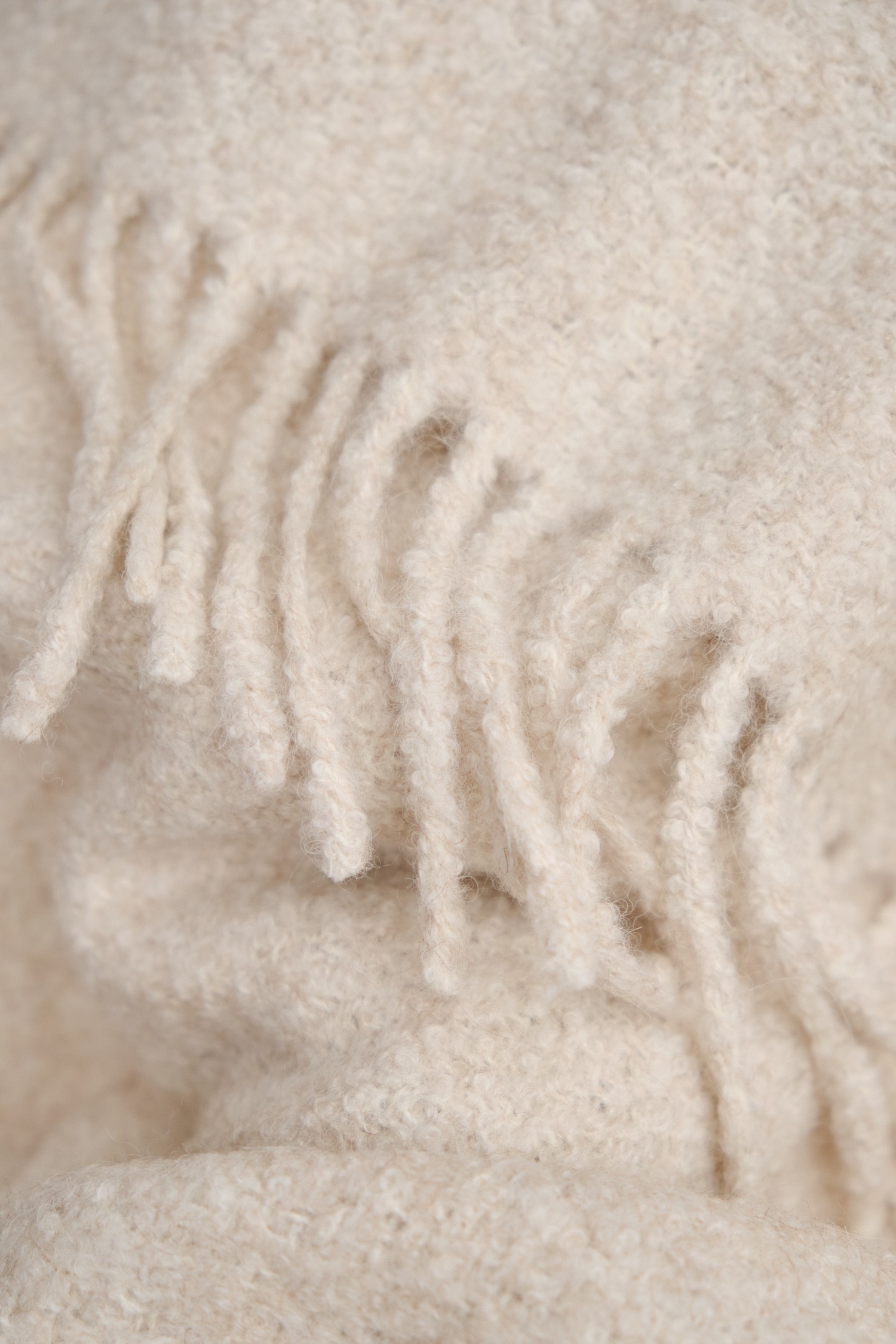 Curl boucle scarf, champagne | Alpa