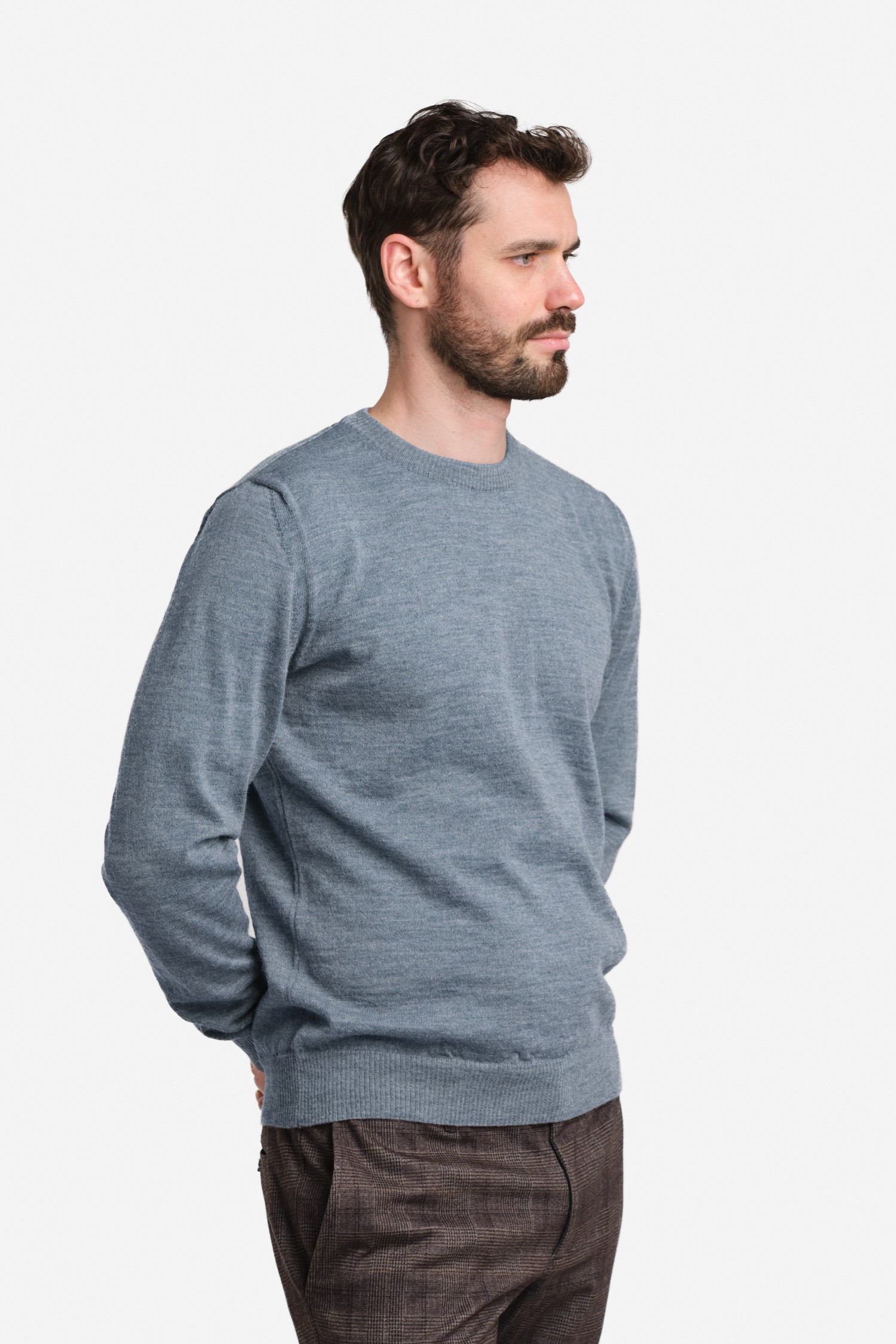 ELEMENT knit sweater, smoke blue | Alpa