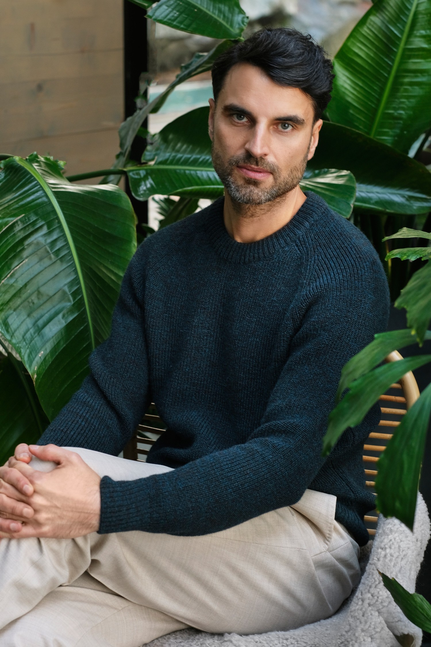 LOYAL sweater, dark petrol | Alpa